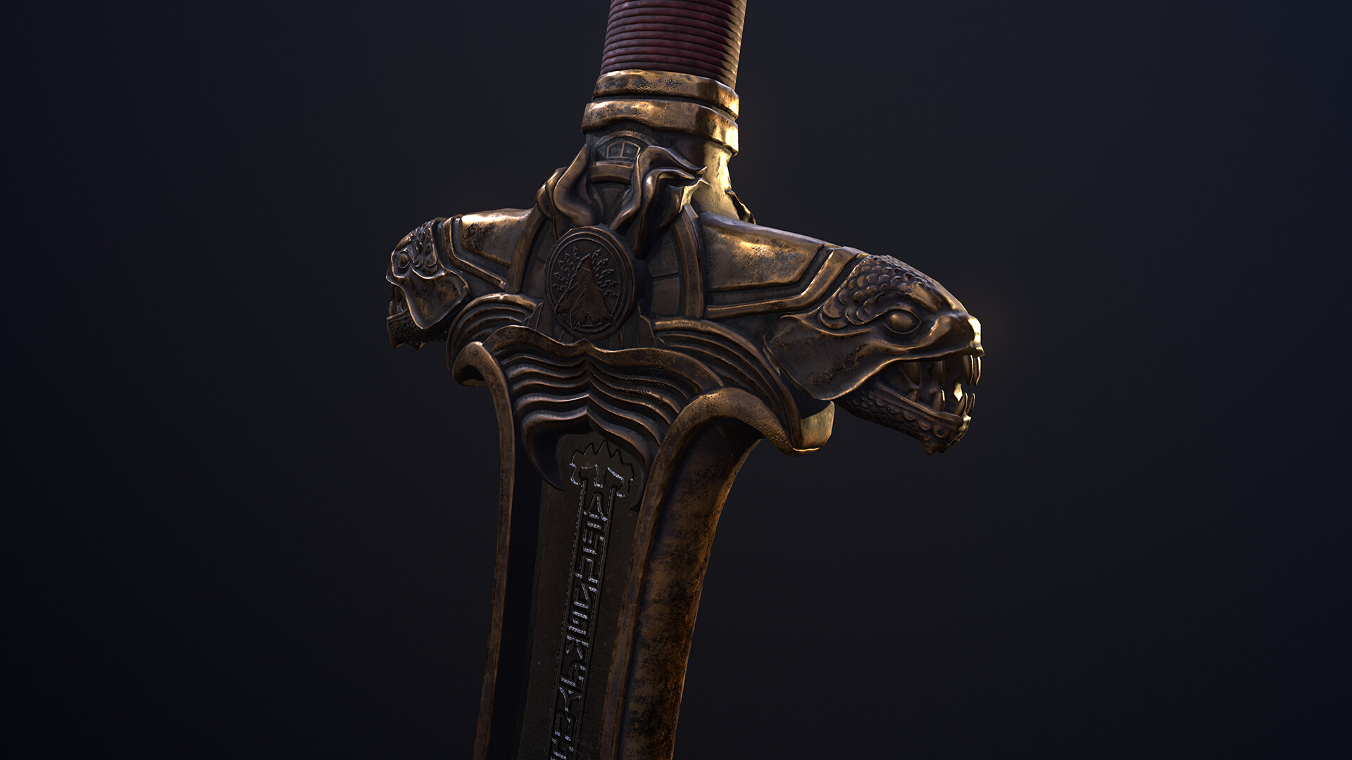 ArtStation - Skull Splitter (greatsword)