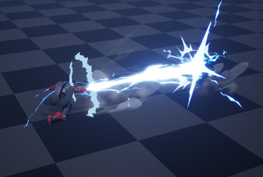 ArtStation - Electricity Punch VFX