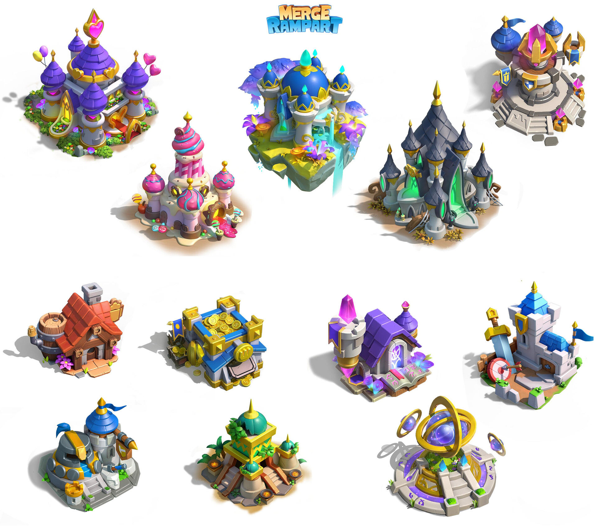 ArtStation - 卡通SLG 设计