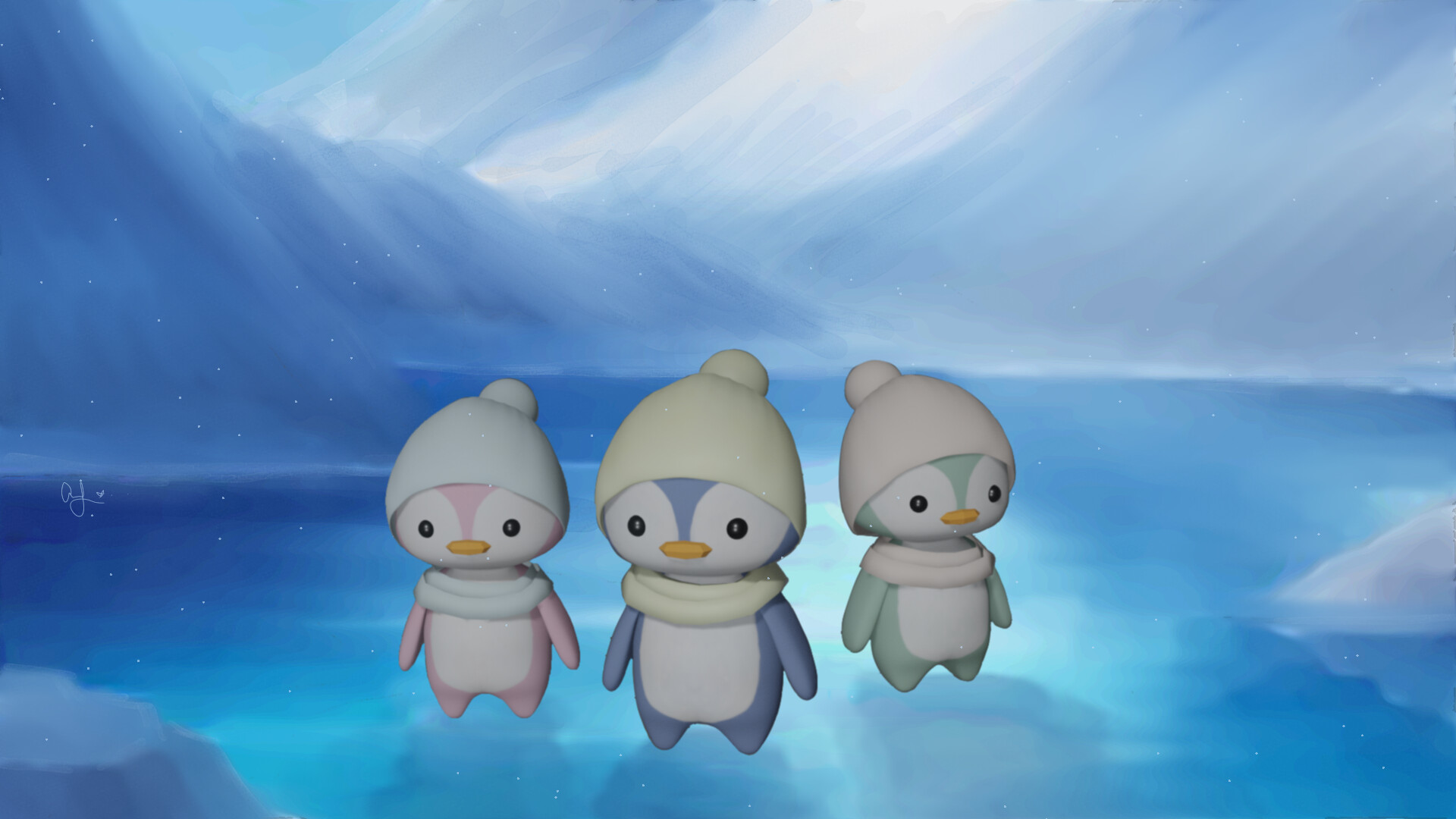 ArtStation - Pinwinos