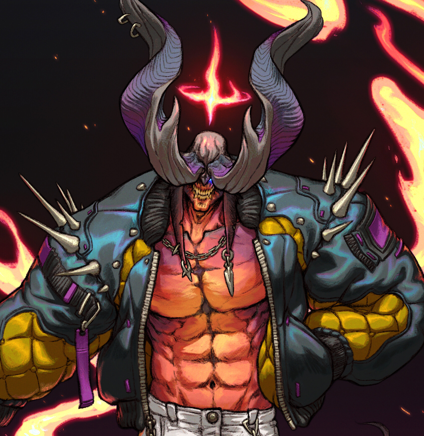 ArtStation - Flame Demon