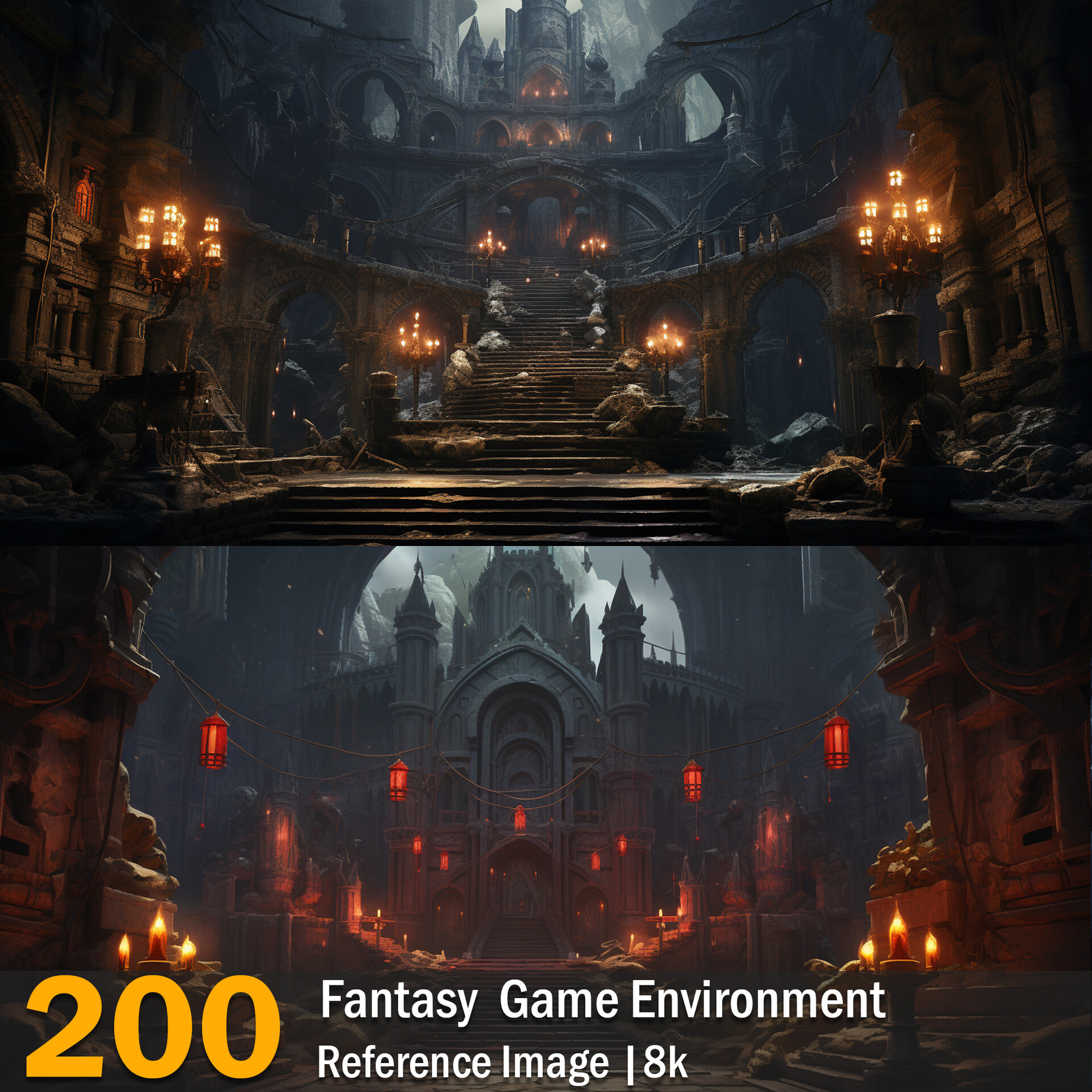 ArtStation - Fantasy Game Environment | Reference Images | 8K