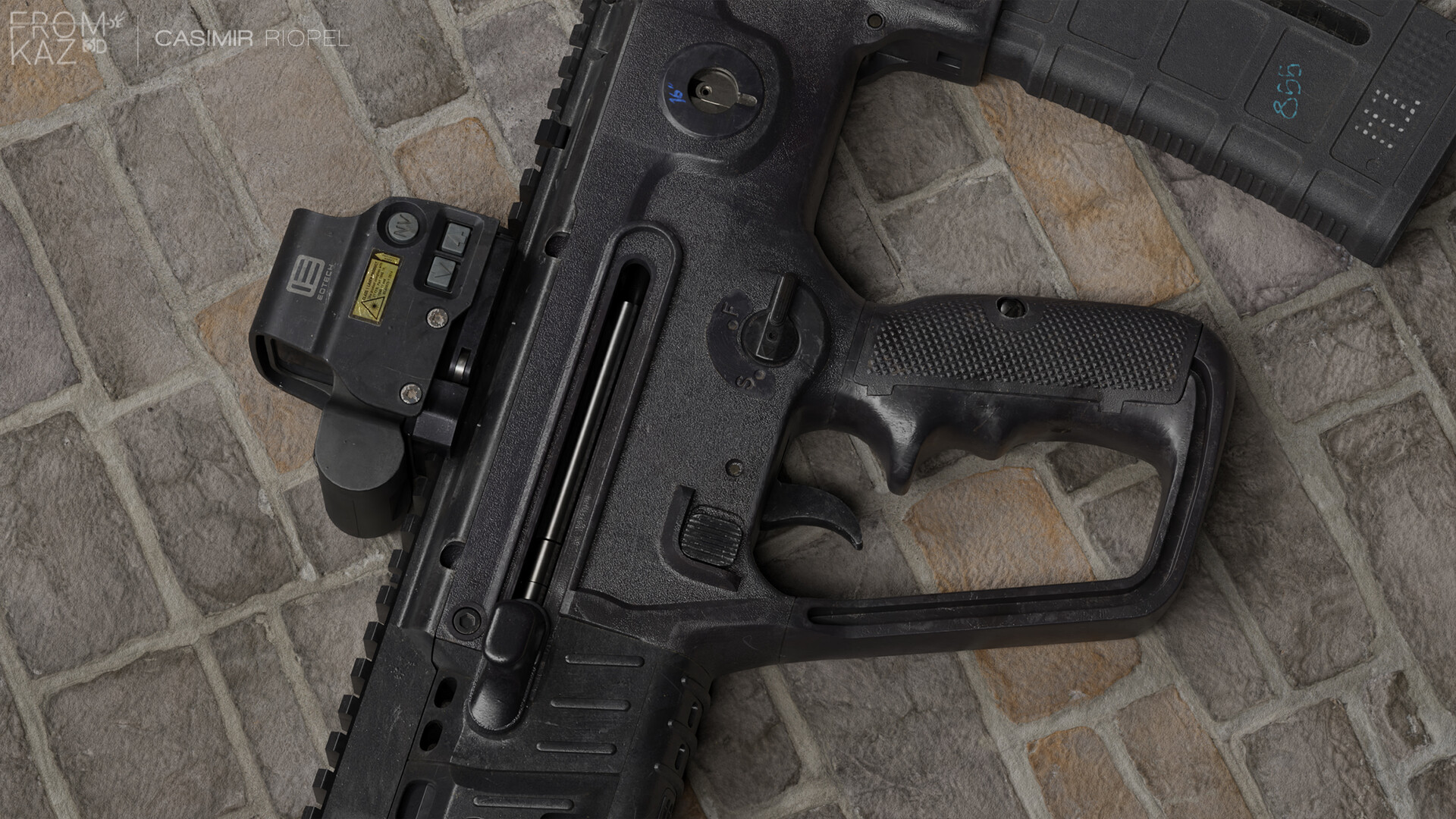 ArtStation - X95 Tavor Assault Rifle 5.56 | Textures & Model