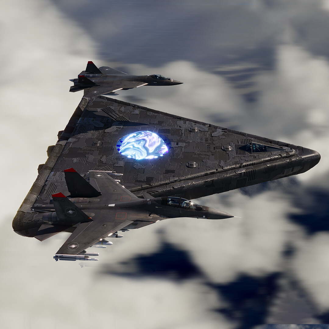 ArtStation - TR3B Black Manta