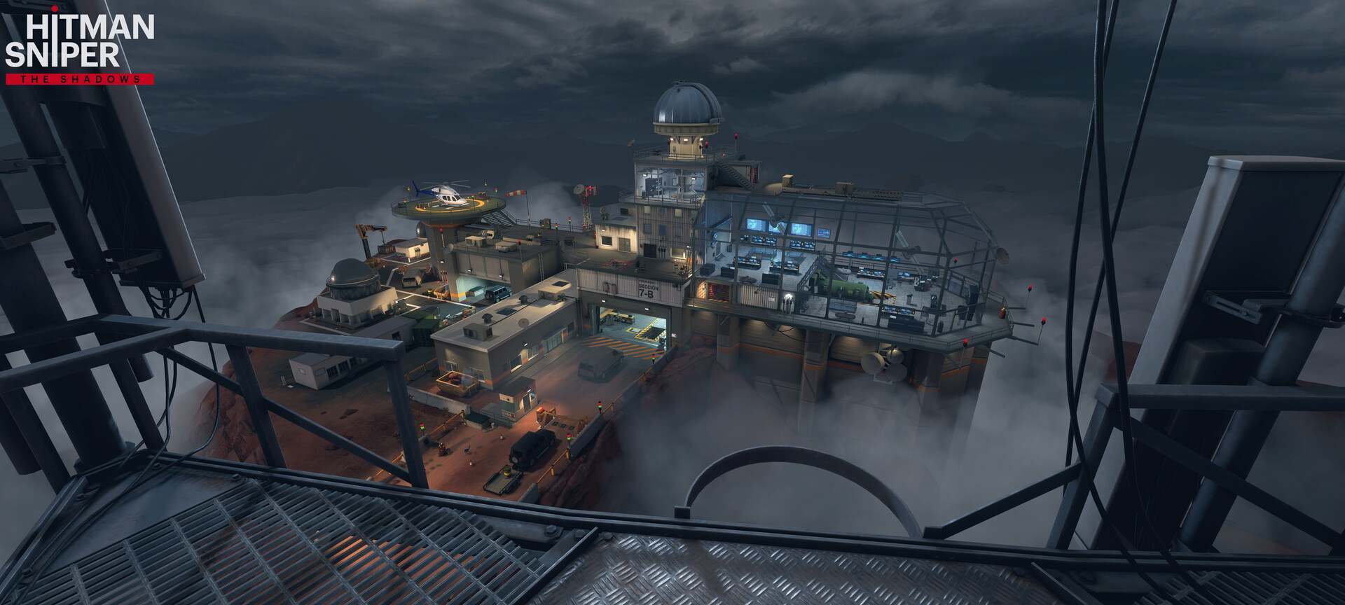 ArtStation - Hitman Sniper: The Shadows - Observatory thunderstorm time ...