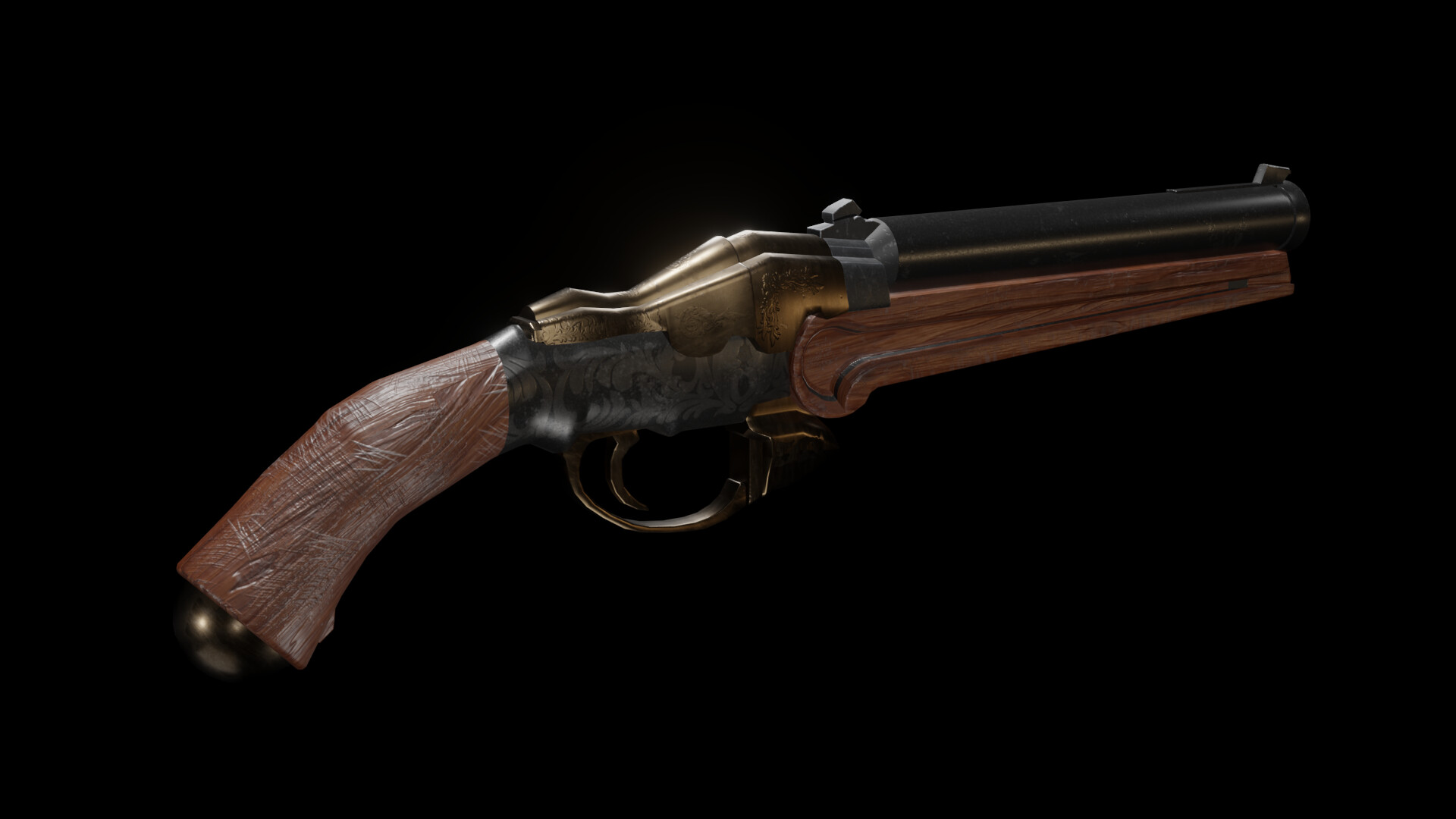 ArtStation - Old gun design