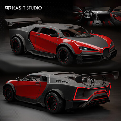 ArtStation - Bugatti Suv
