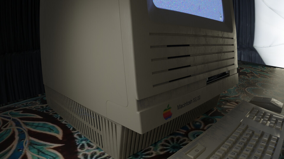 ArtStation - MACINTOSH SE/30