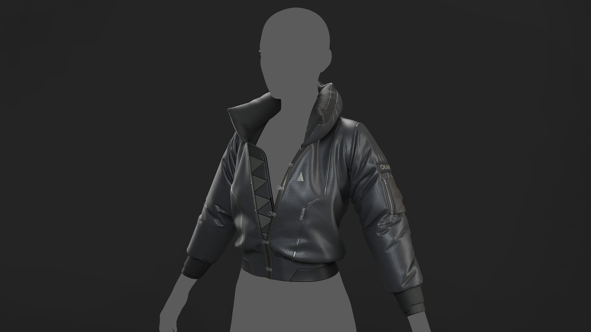 ArtStation - Bomber Jacket
