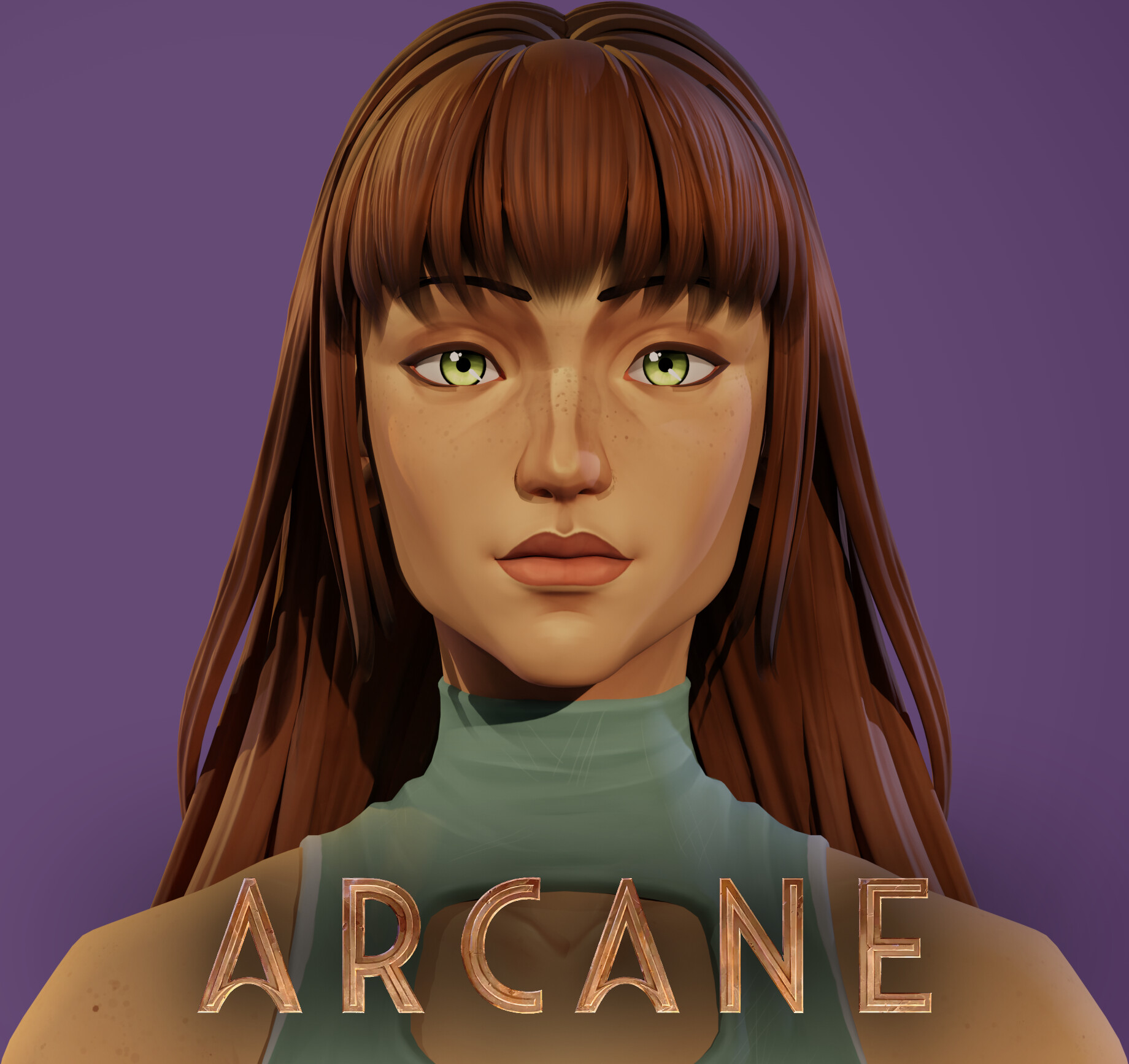ArtStation - [Model] ARCANE - Astrea