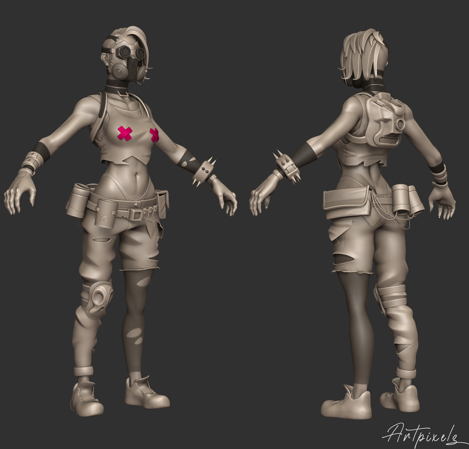 ArtStation - WIND-CHASER-Wip