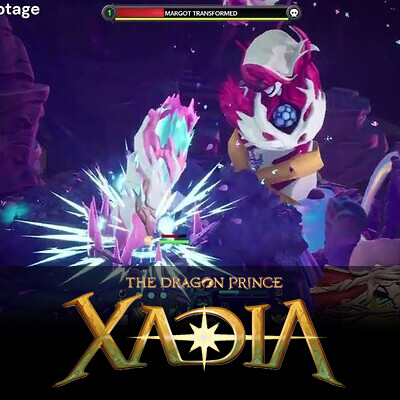 ArtStation - The Dragon Prince: Xadia Margot Boss VFX