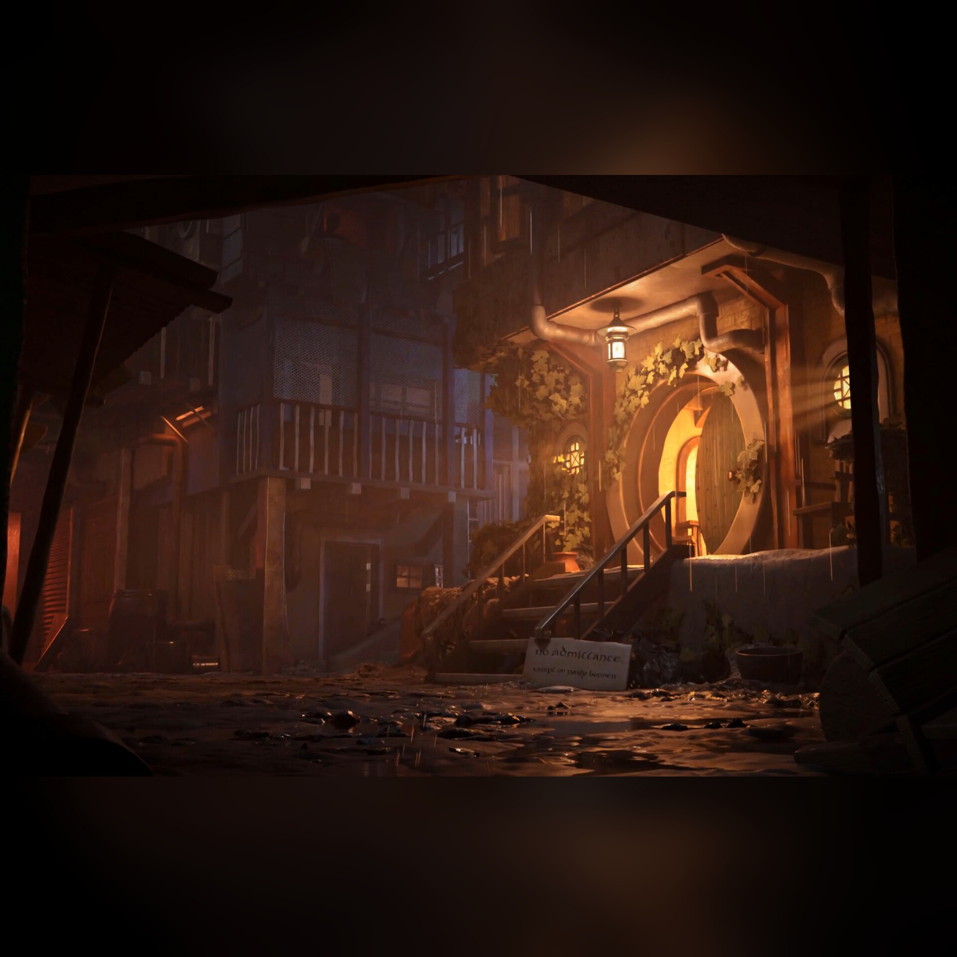 ArtStation - Style Matching (The Shire, Kowloon style)