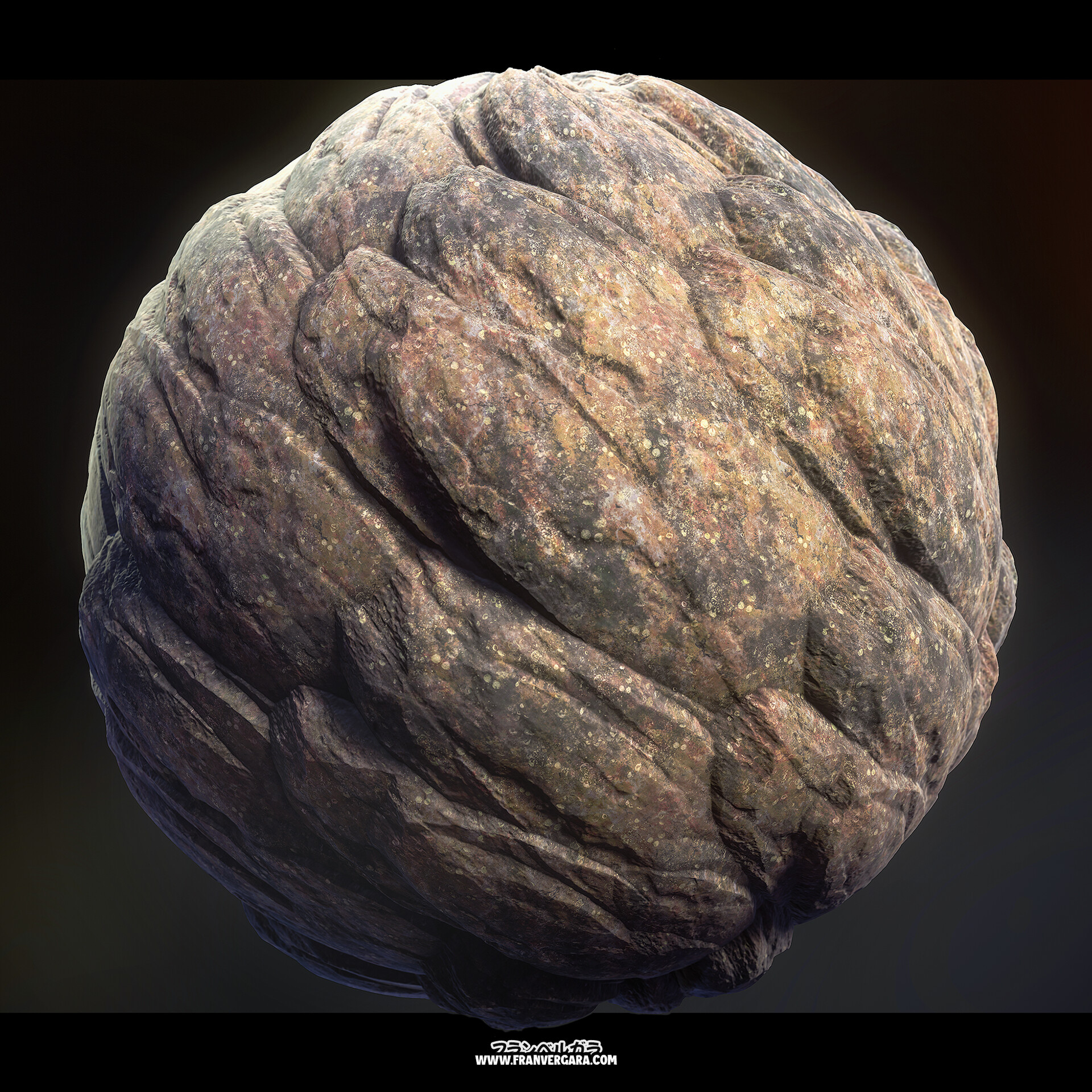 ArtStation - PBR Procedural Stone Material