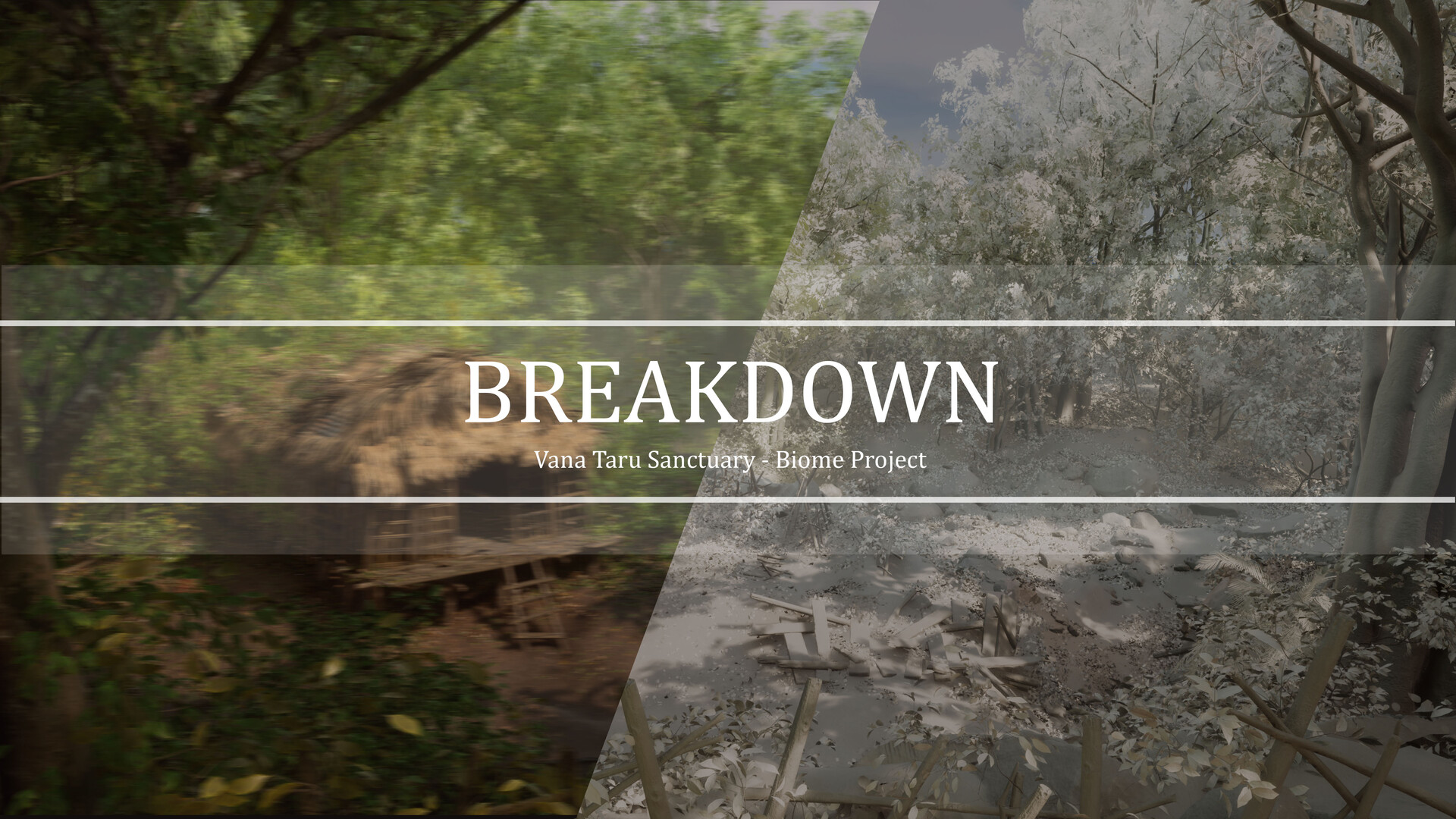 ArtStation - Subtropical Leaf Sanctuary- Biome Breakdown
