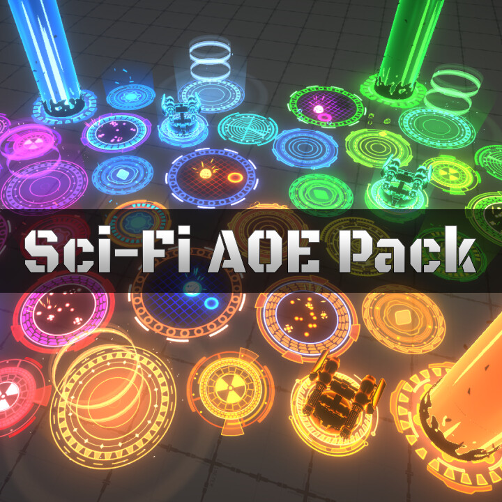 ArtStation - Sci-Fi AOE VFX Pack