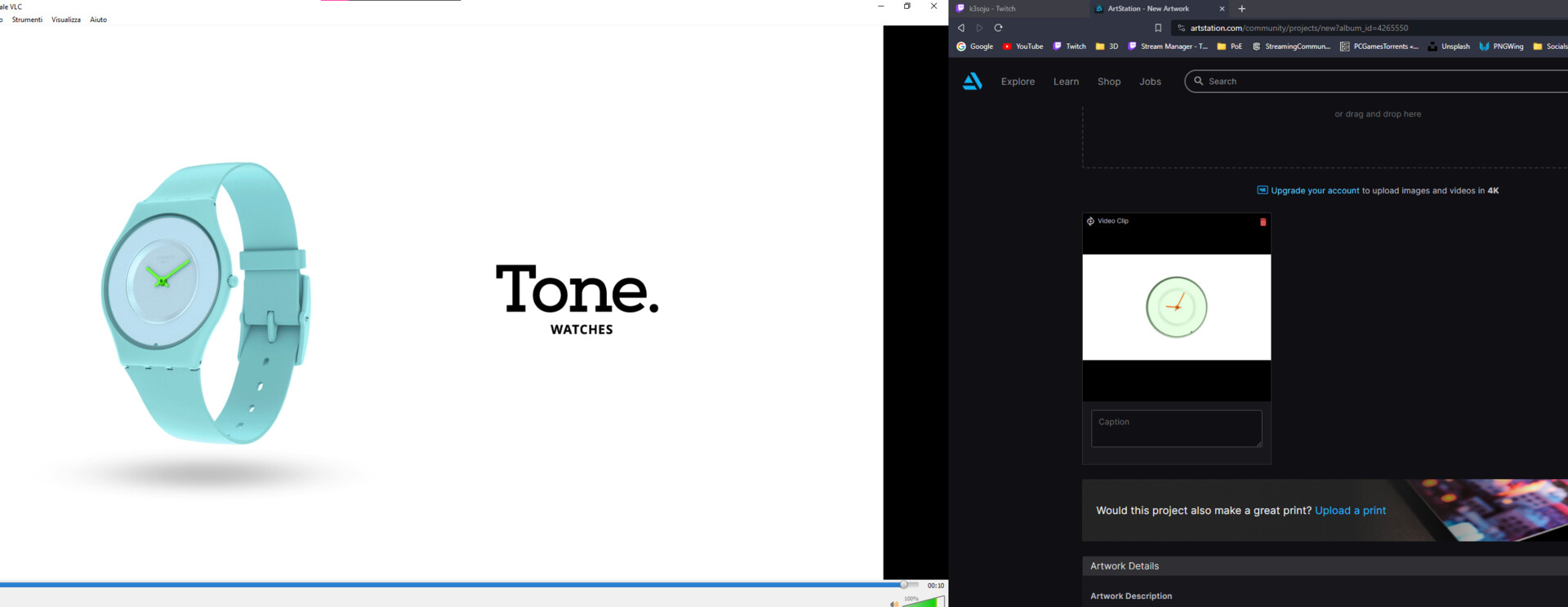 ArtStation - FakeAD Tone Watches