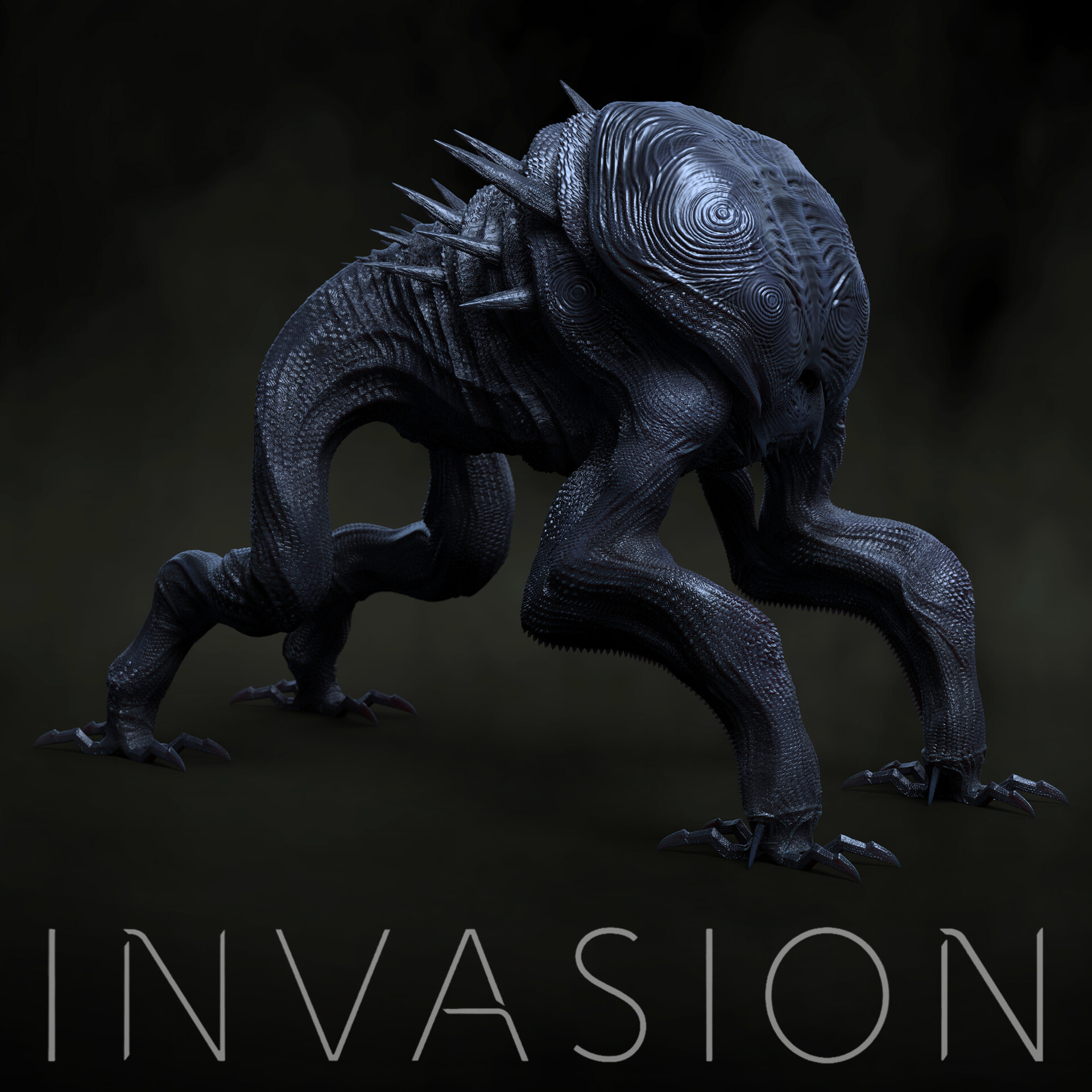 ArtStation - INVASION - Hunter Killer