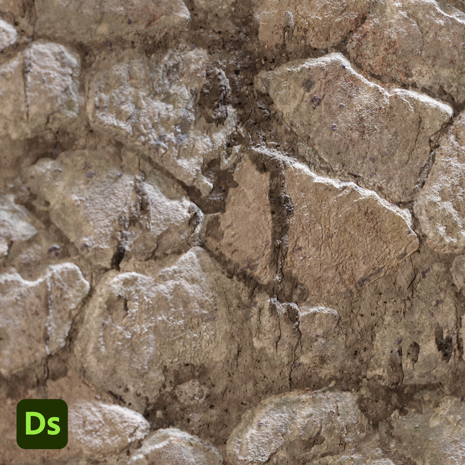 ArtStation - STONES AND CONCRETE MATERIAL