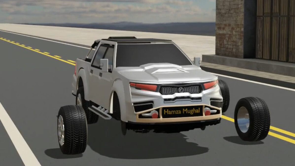 ArtStation - Car Transforming to Aircraft Animation