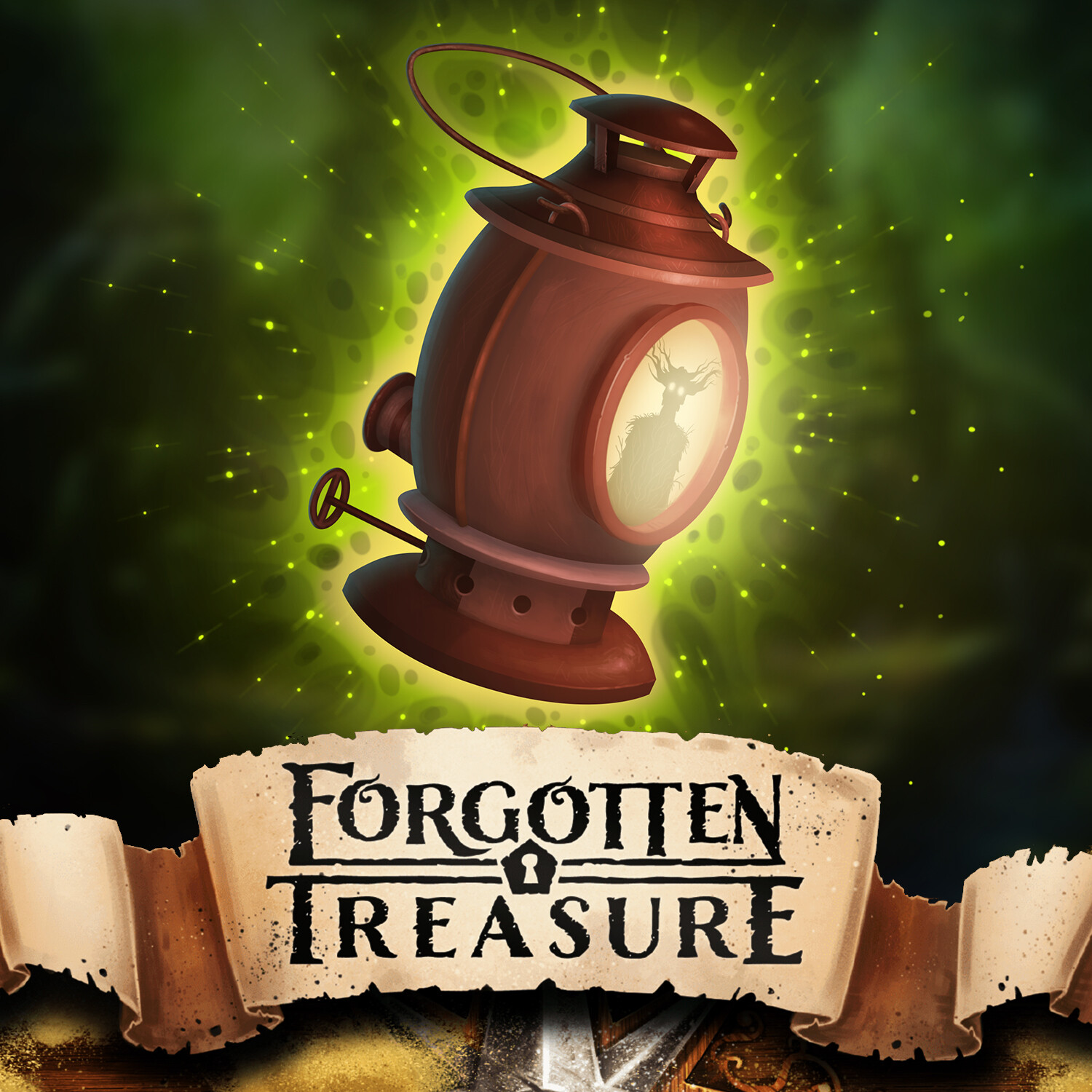 ArtStation - Item Illustrations for Forgotten Treasure - The Board Game