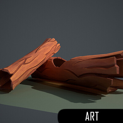 ArtStation - Stylized Trunks