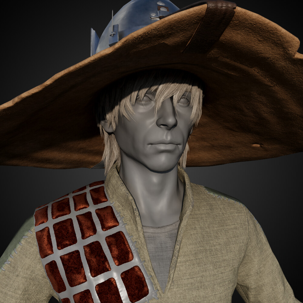 ArtStation - WIP Dragon Age: Inquisition Cole Fan Art