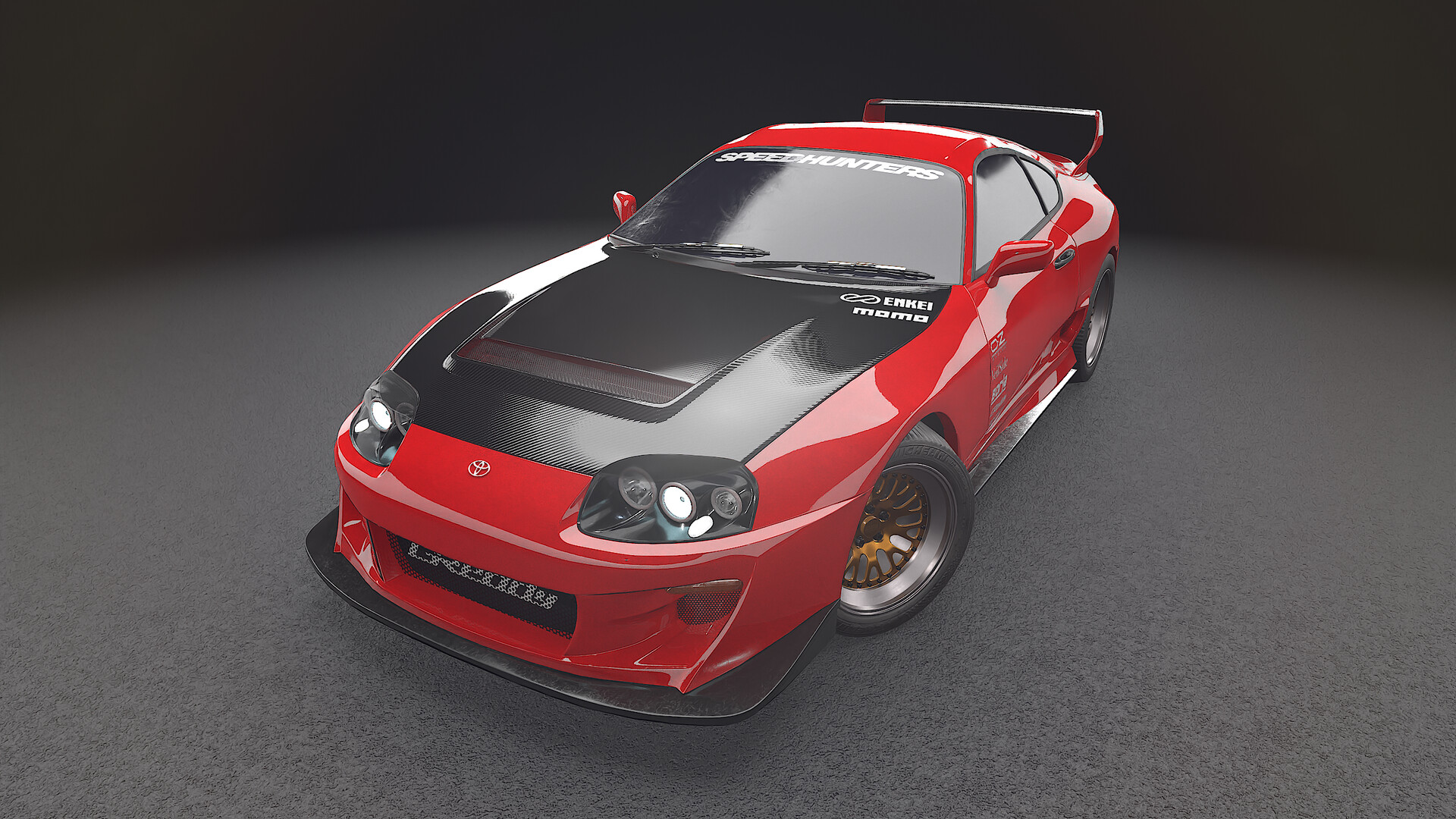 ArtStation - Toyota Supra Mk 4