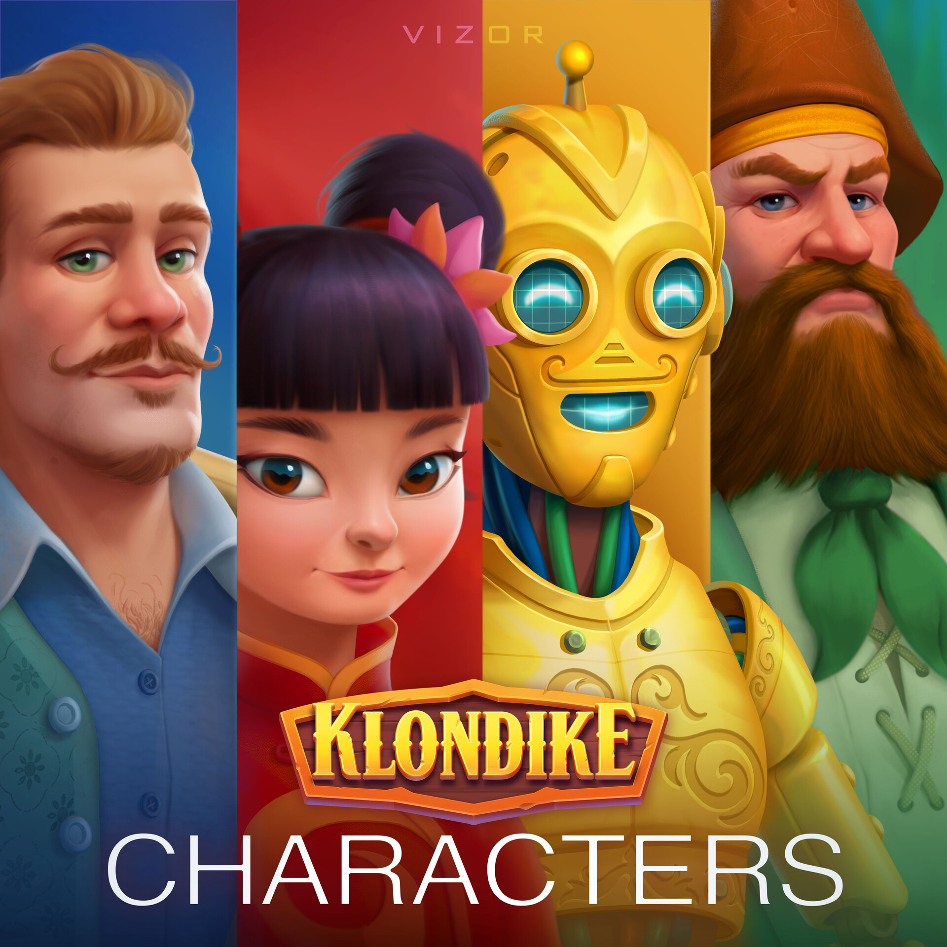ArtStation - Klondike characters 2022