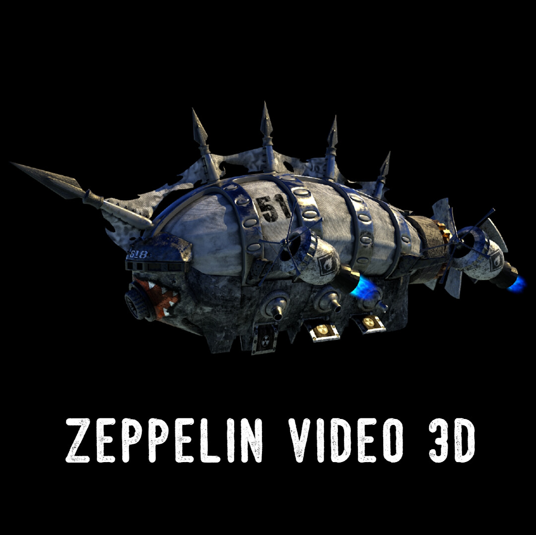 ArtStation - Zeppelin 3D Design & Animation