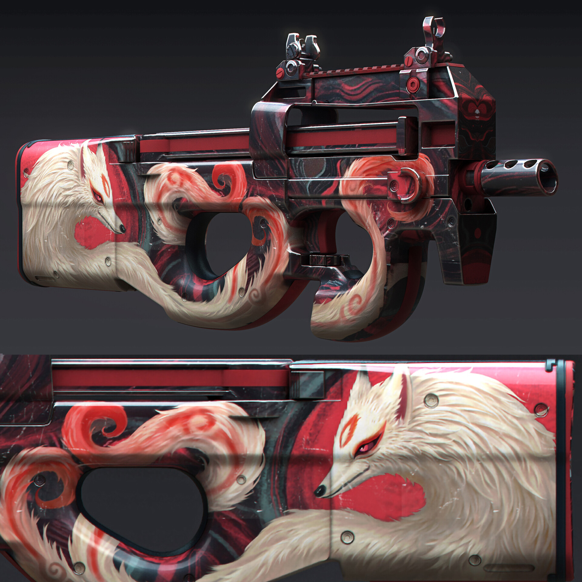 ArtStation - P90-Fox