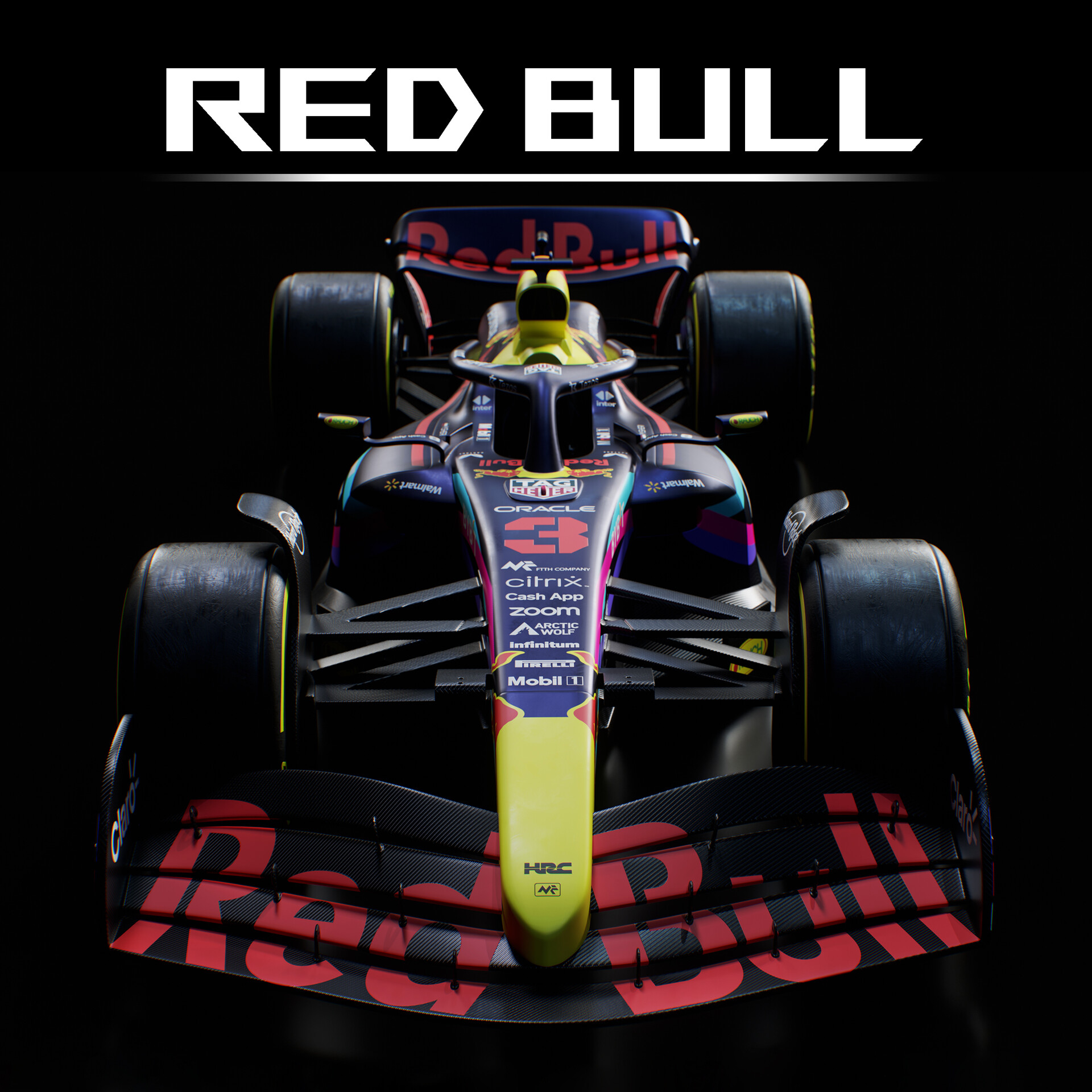 ArtStation - F1 Red Bull - Miami Livery