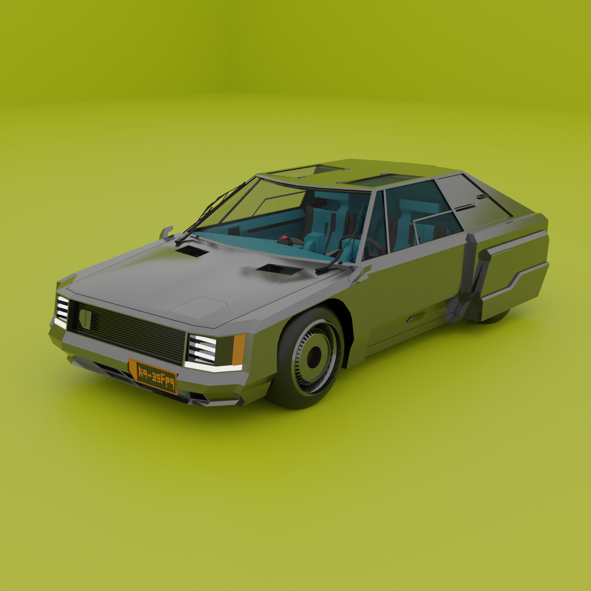 ArtStation - Retro Concept Car