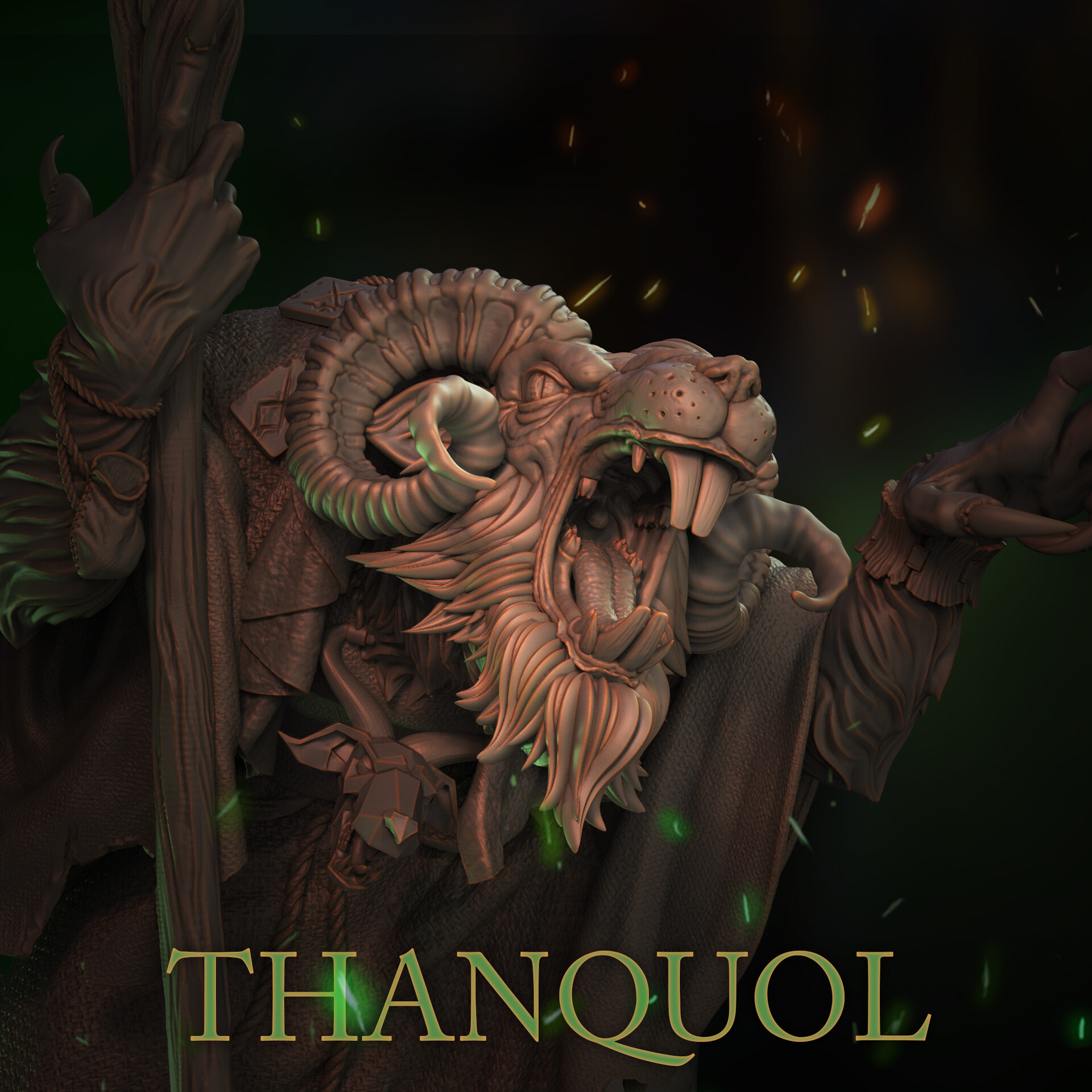 ArtStation - Grey seer Thanquol (fanatr)