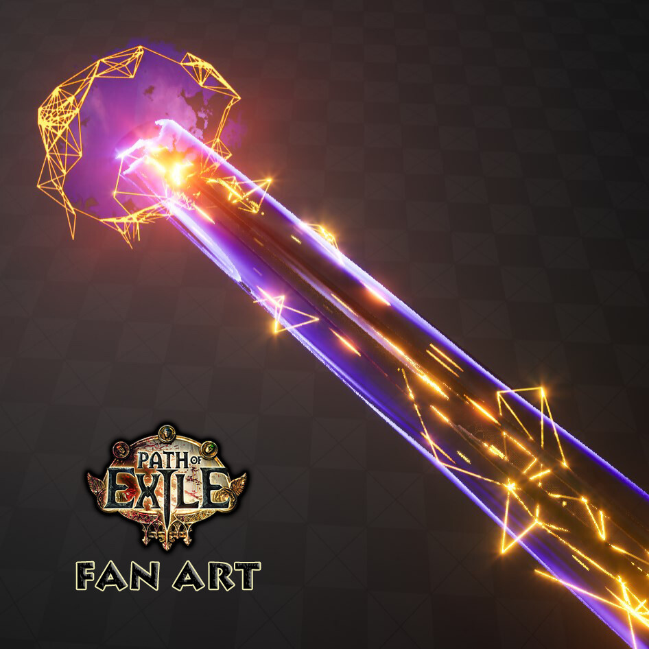 ArtStation - Celestial Beam | Path of Exile FAN ART