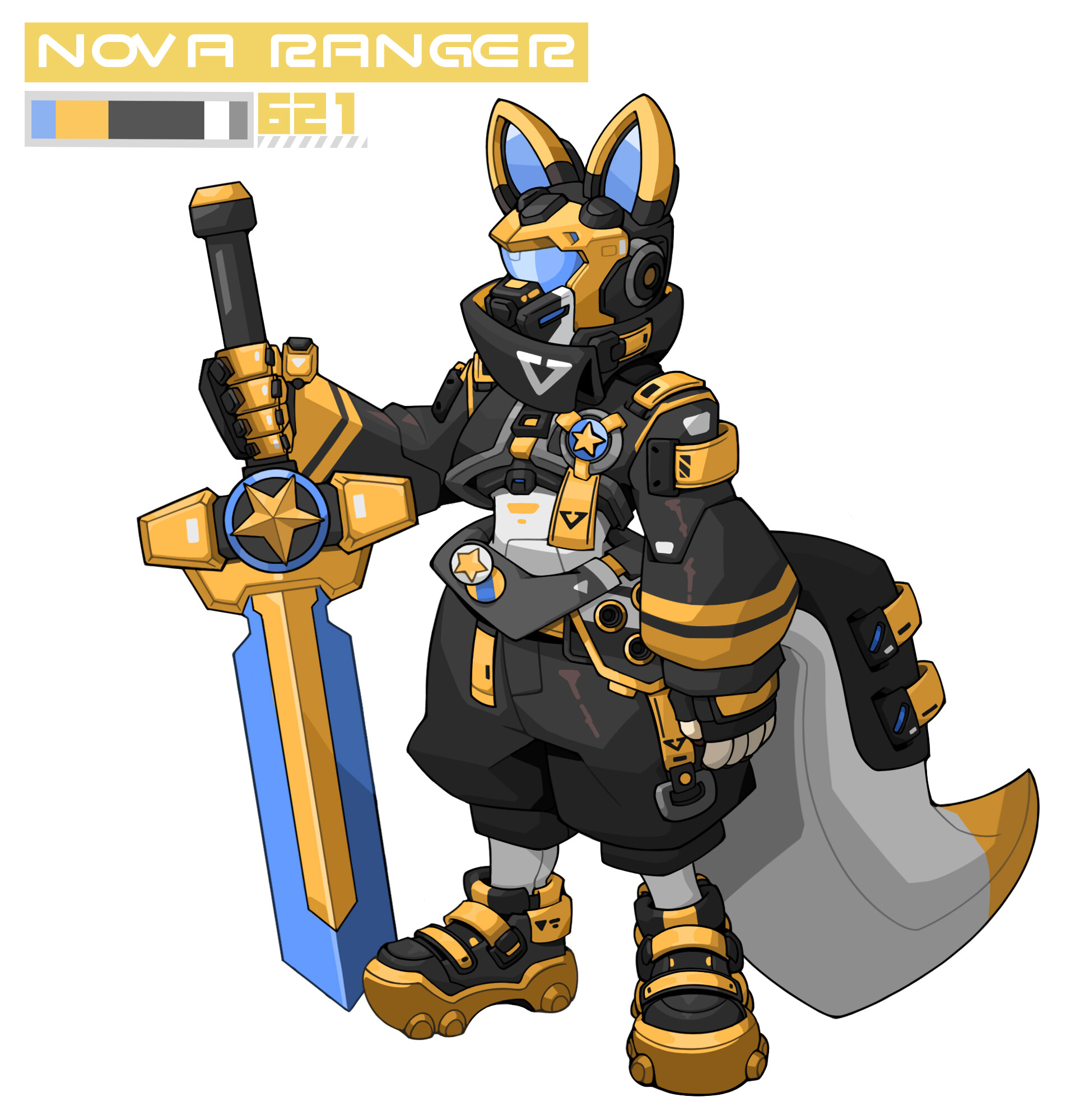 ArtStation - Nova Ranger 超新星游侠