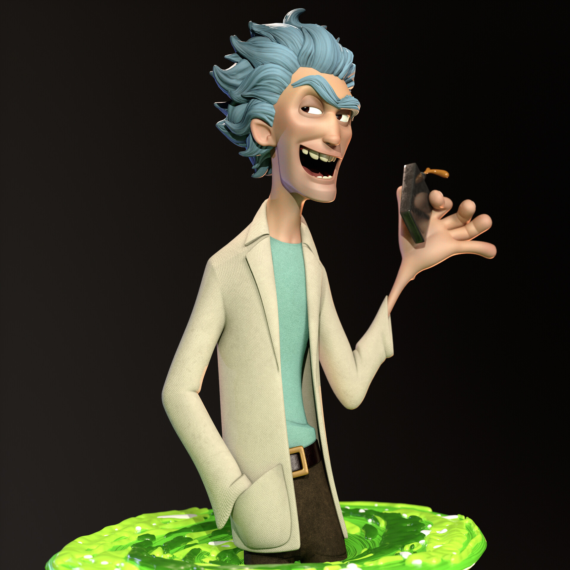 ArtStation - Rick Sanchez