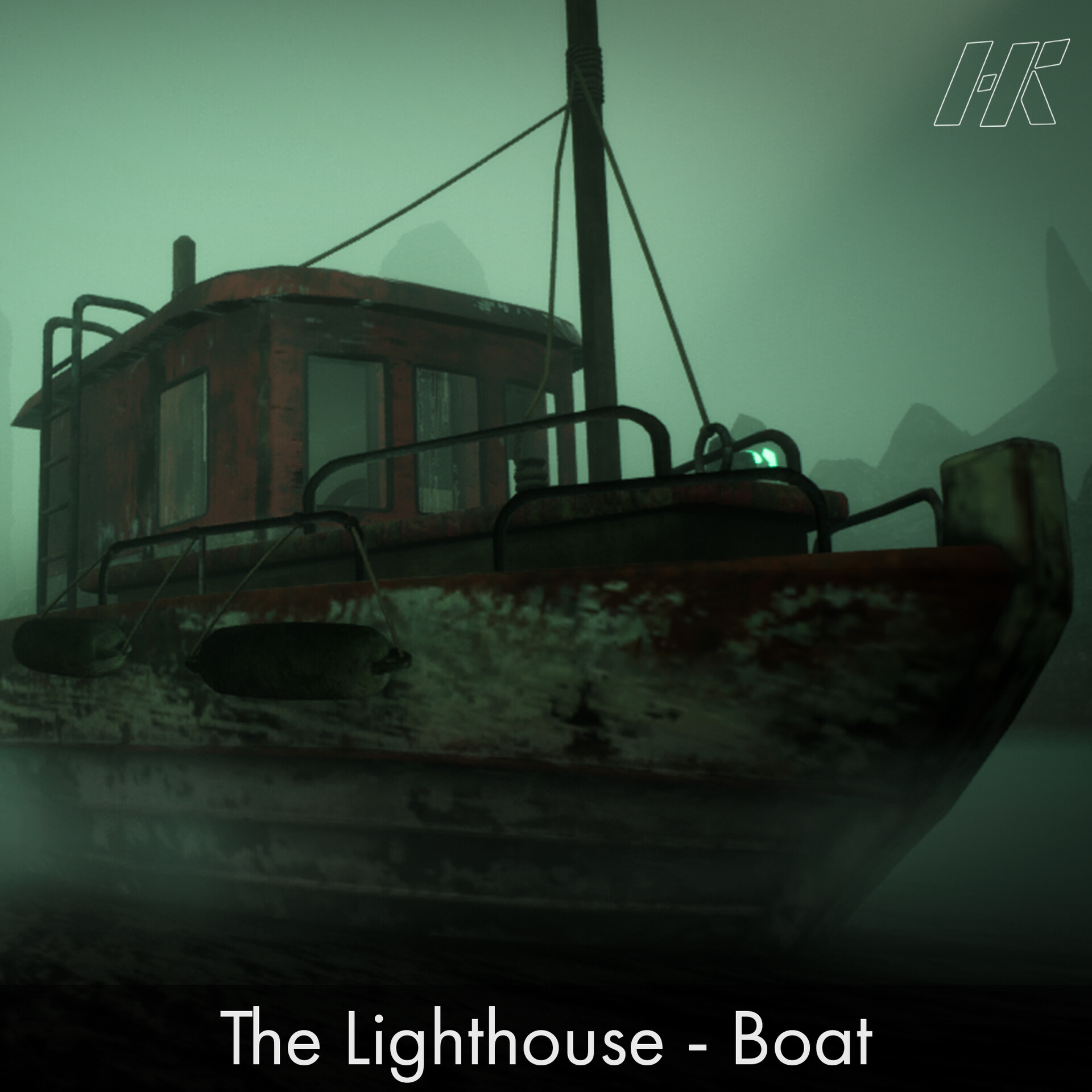 ArtStation - The Lighthouse - Boat
