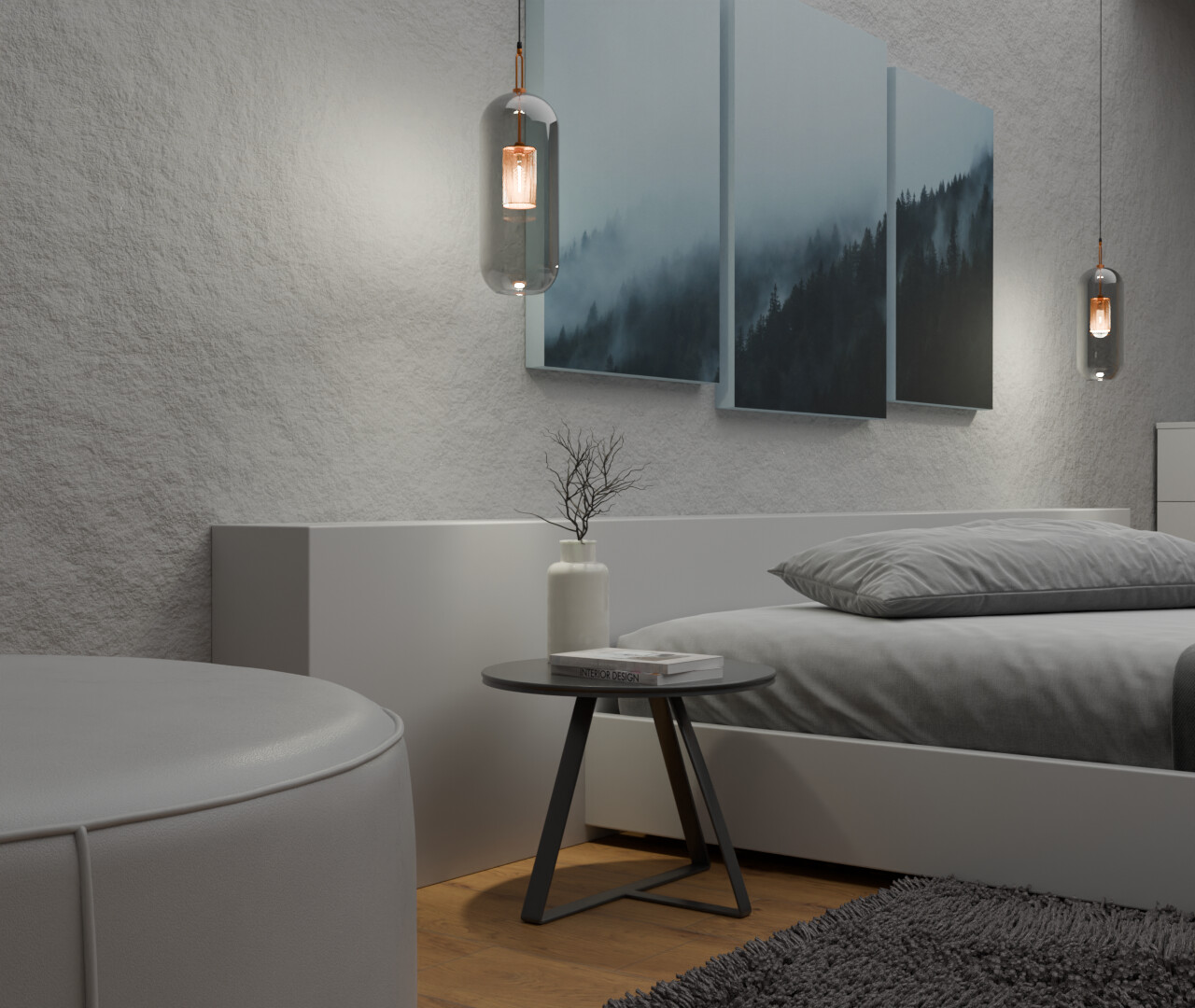 ArtStation - Gray Beadroom