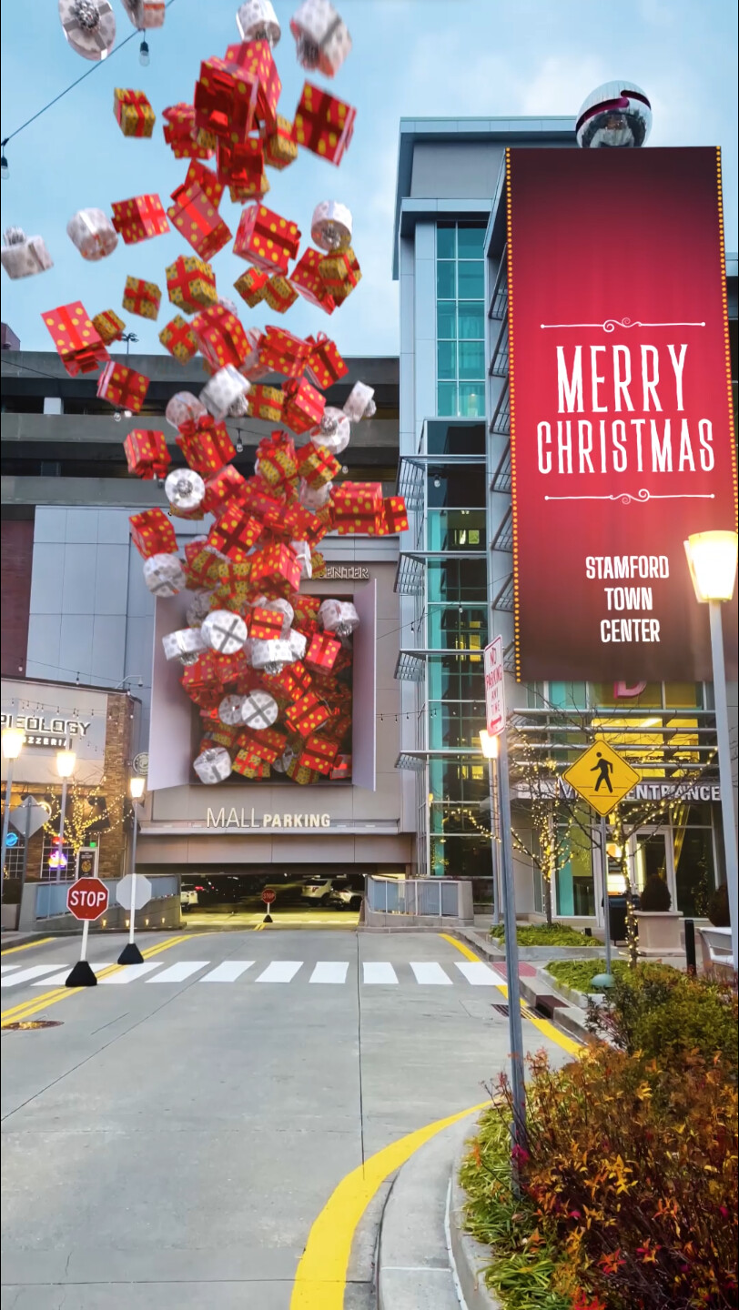 ArtStation - Flying Gifts and Poster - Merry Christmas - VFX