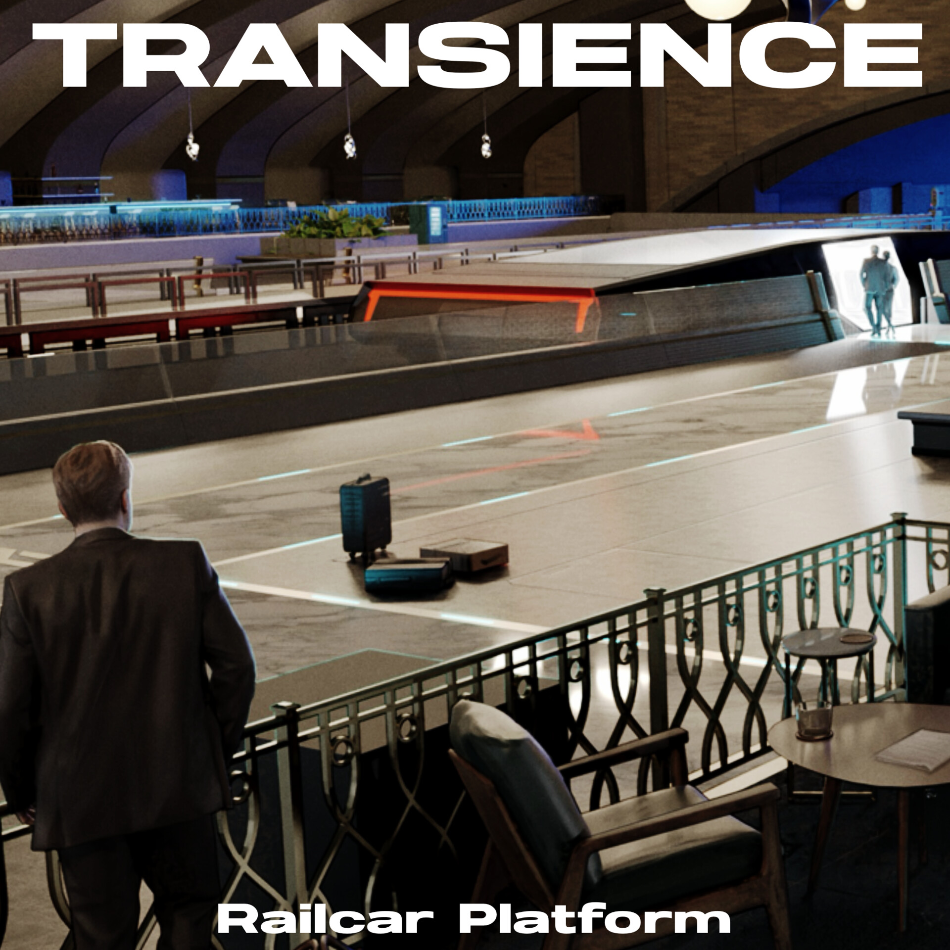 ArtStation - Transience: Railcar Platform