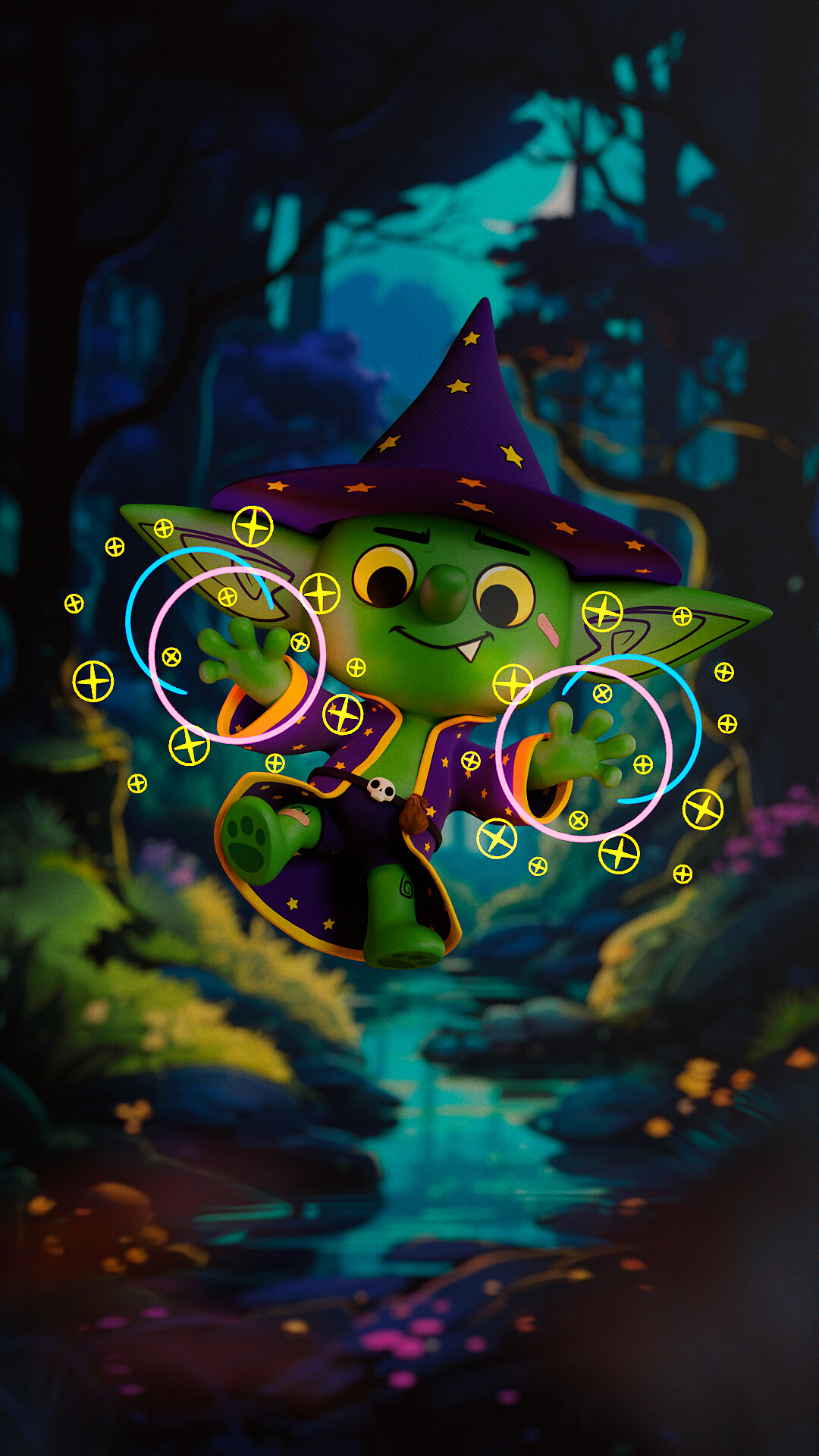 ArtStation - Chibi Goblin Wizard