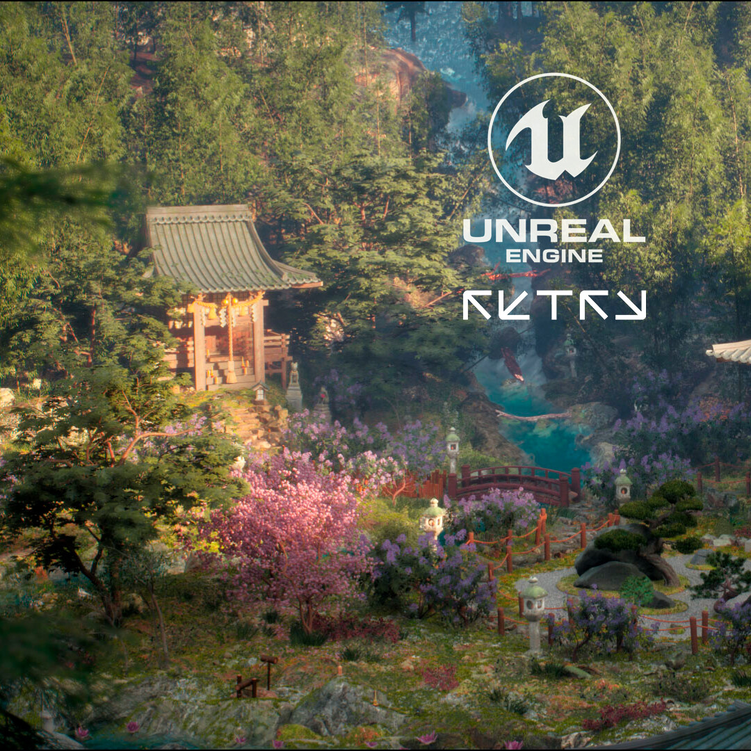 ArtStation - Mysterious Japanese Garden: Unreal Engine 5