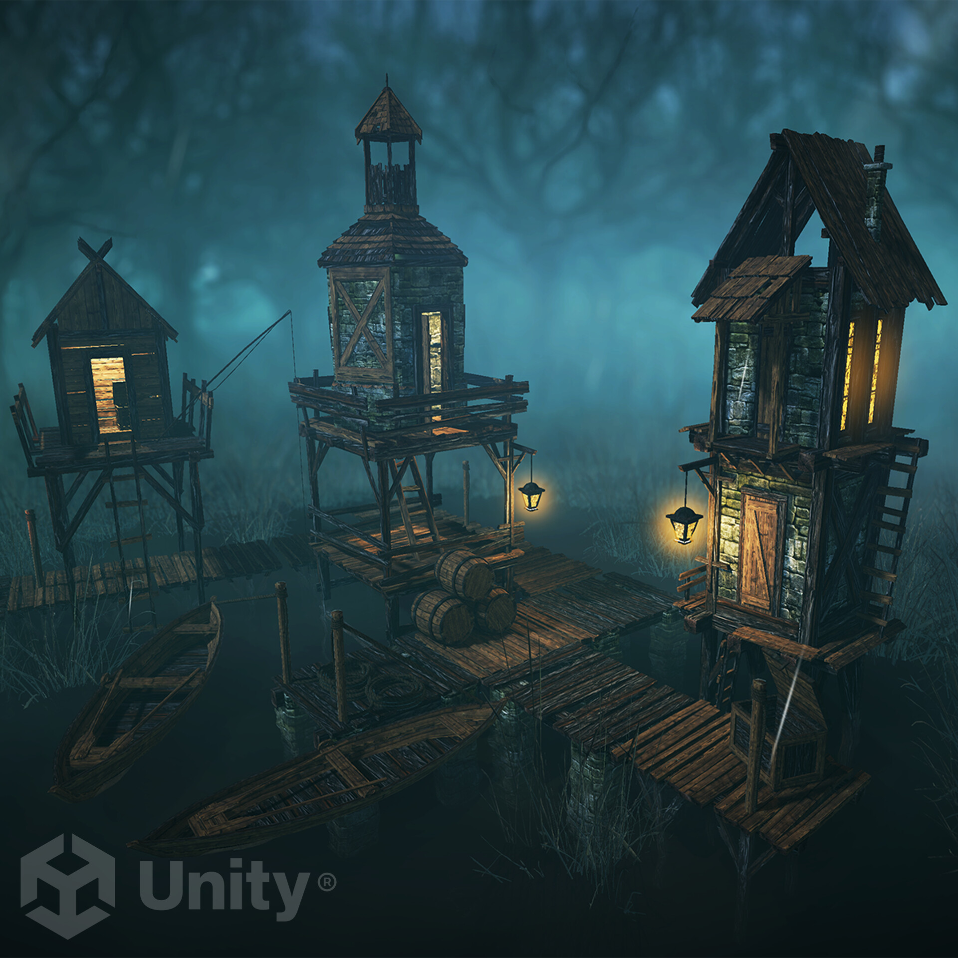 Jakub Tomczak - Medieval Fishing Village