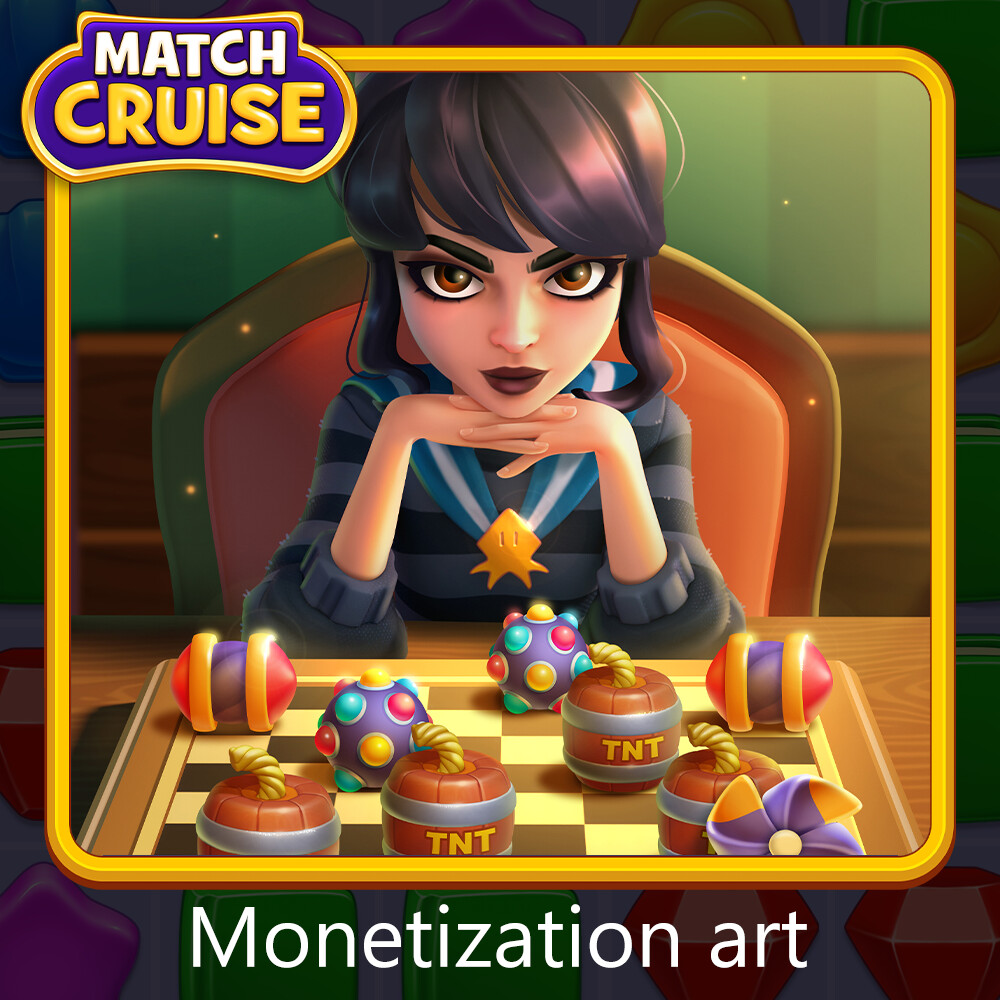 ArtStation - Match Cruise: Monetization Artworks