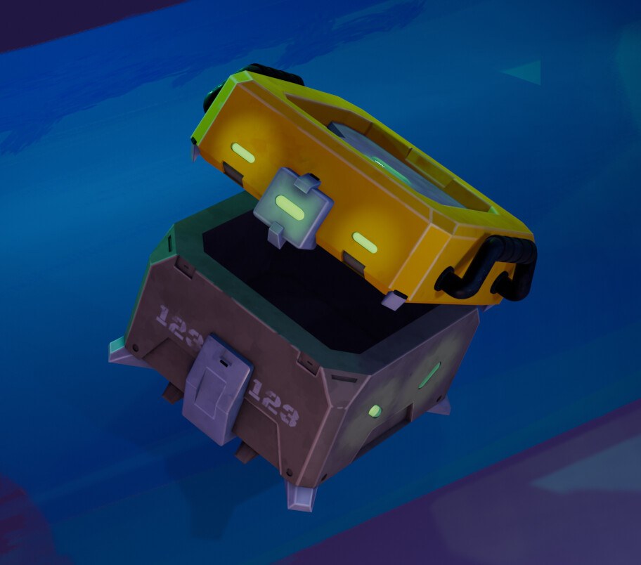 ArtStation - Sci-Fi Loot Chest