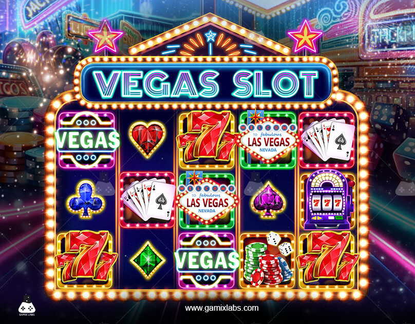 ArtStation - Vegas Slot Theme Art: Gamix Labs