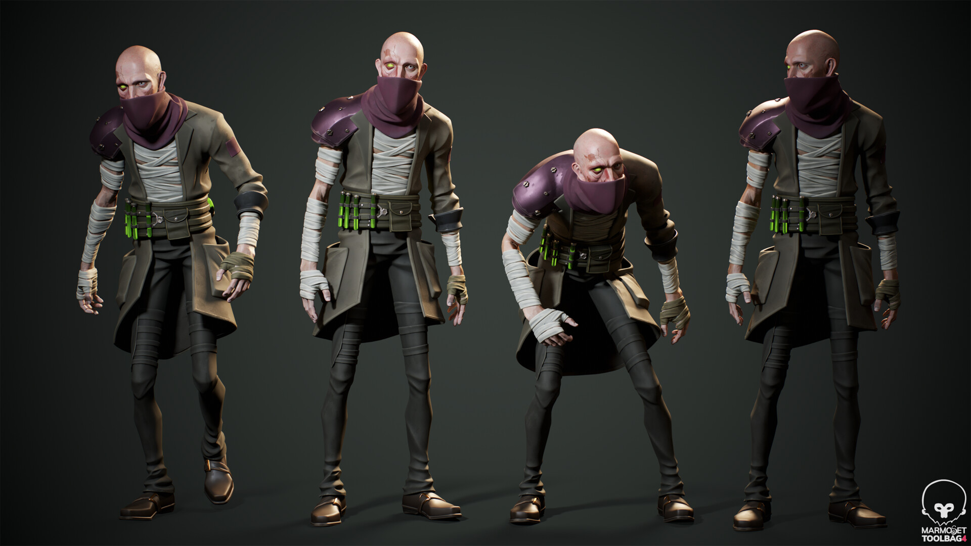 ArtStation - 一个角色作品