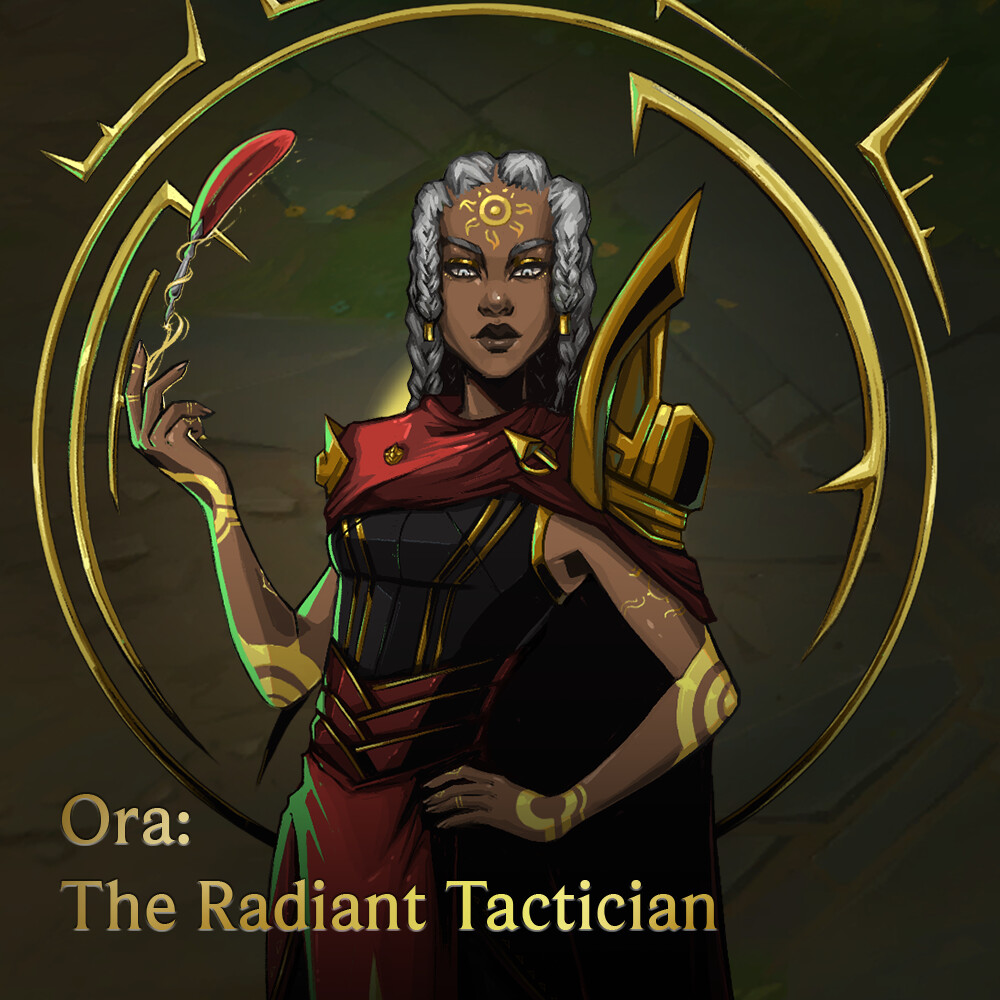 ArtStation - Ora: the Radiant Tactician [League of Legends fanchampion]