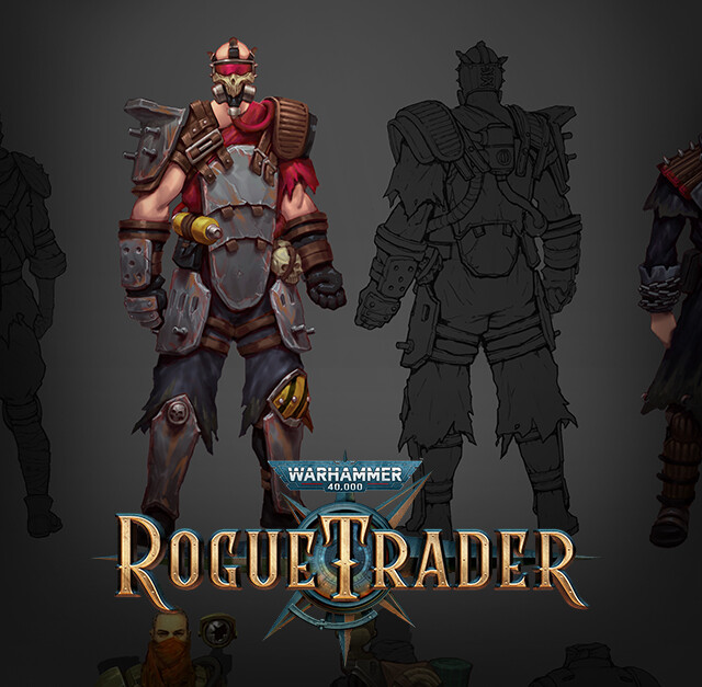 ArtStation - Warhammer 40,000: Rogue Trader - Bandits and rebels.